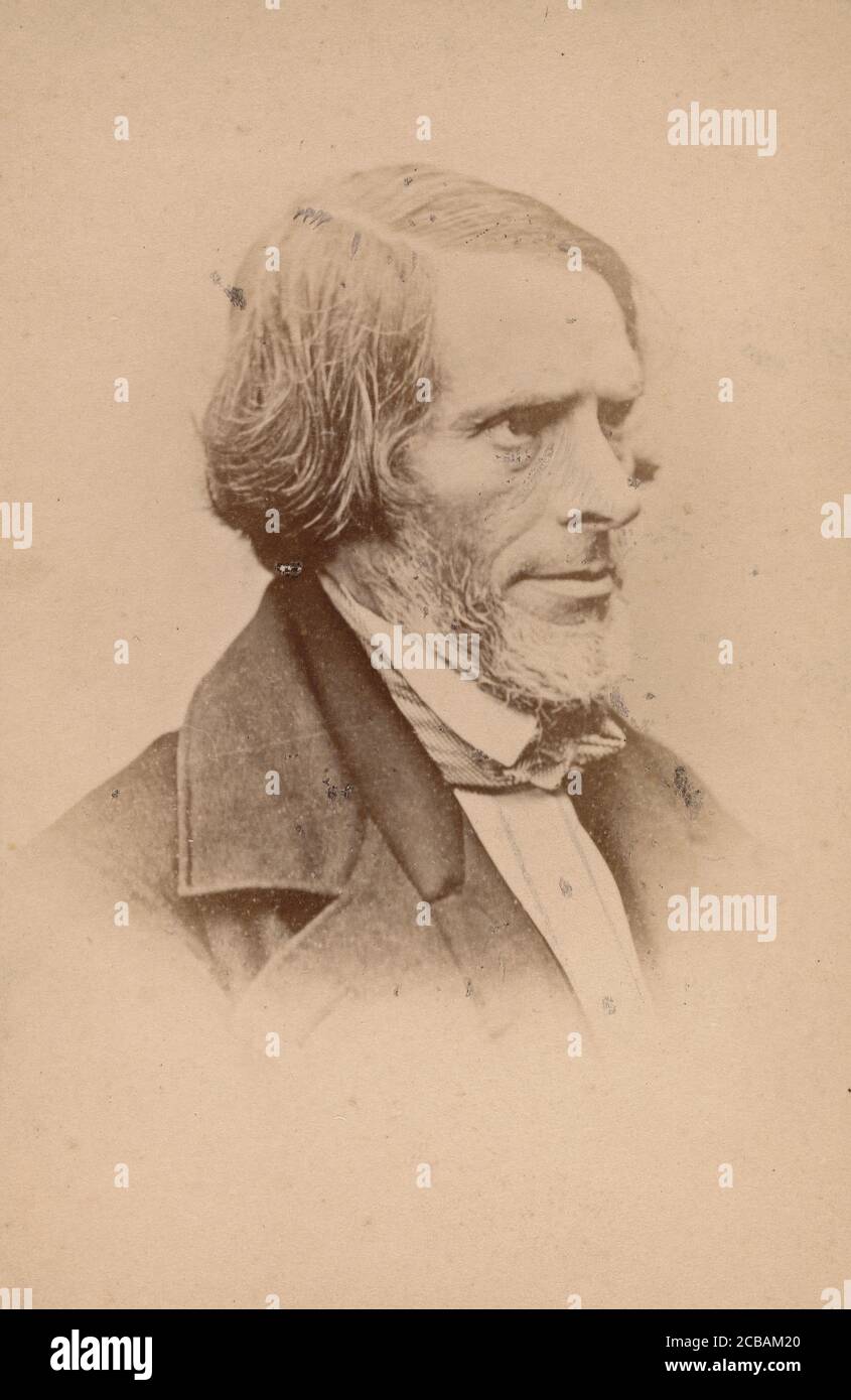 [John Gibson], 1860s Stock Photo - Alamy