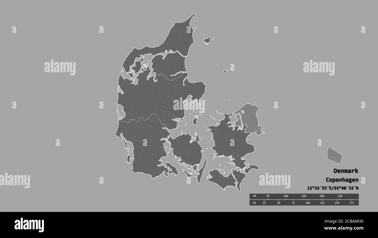 Map of hillerod hi-res stock photography and images - Alamy
