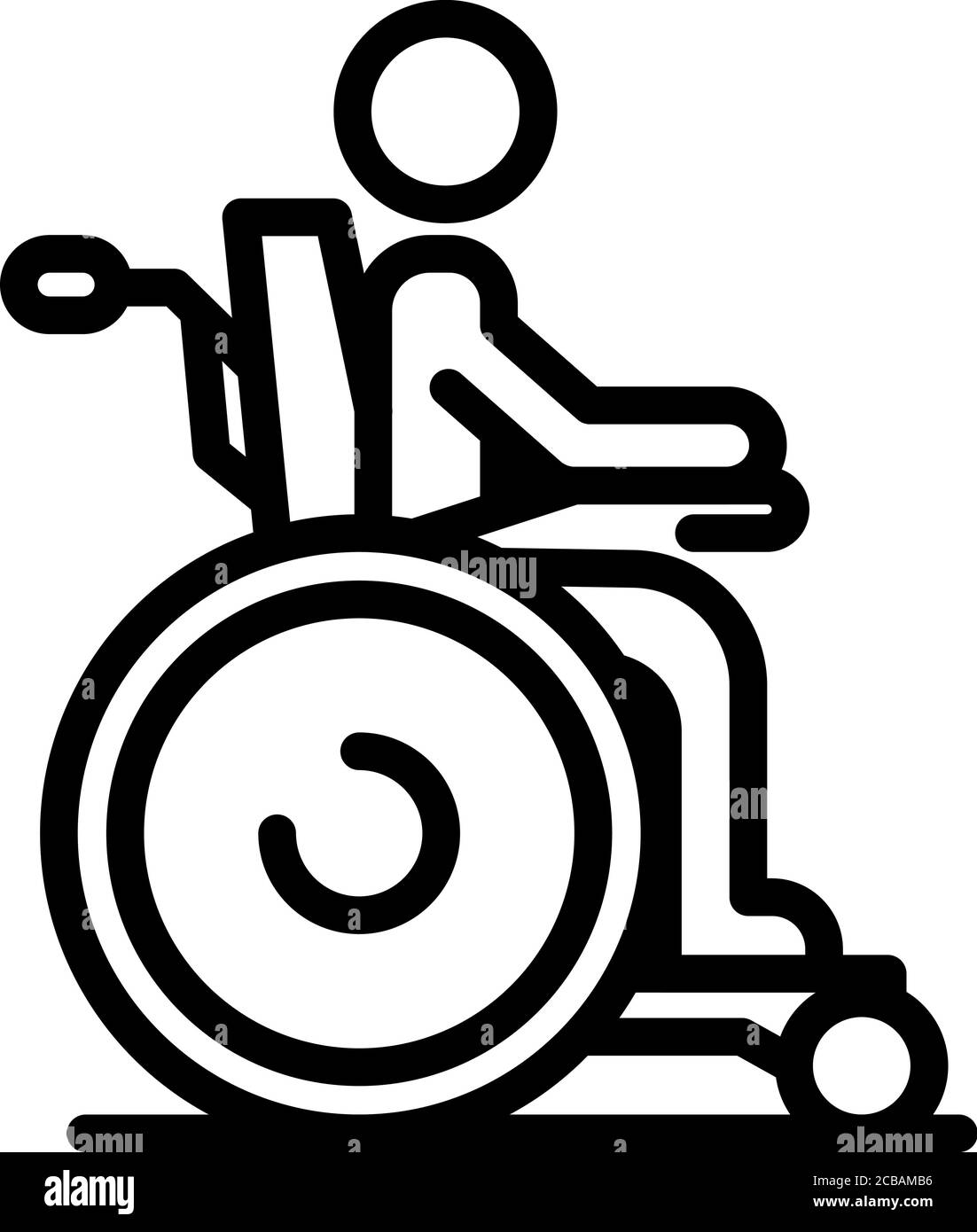 Multiracial wheelchair Cut Out Stock Images & Pictures - Alamy
