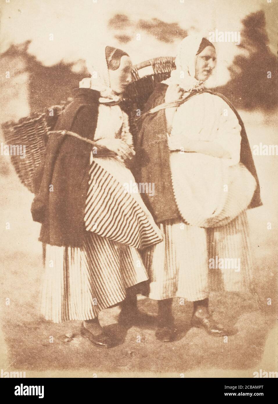 Newhaven Fishwives, 1843-47 Stock Photo - Alamy