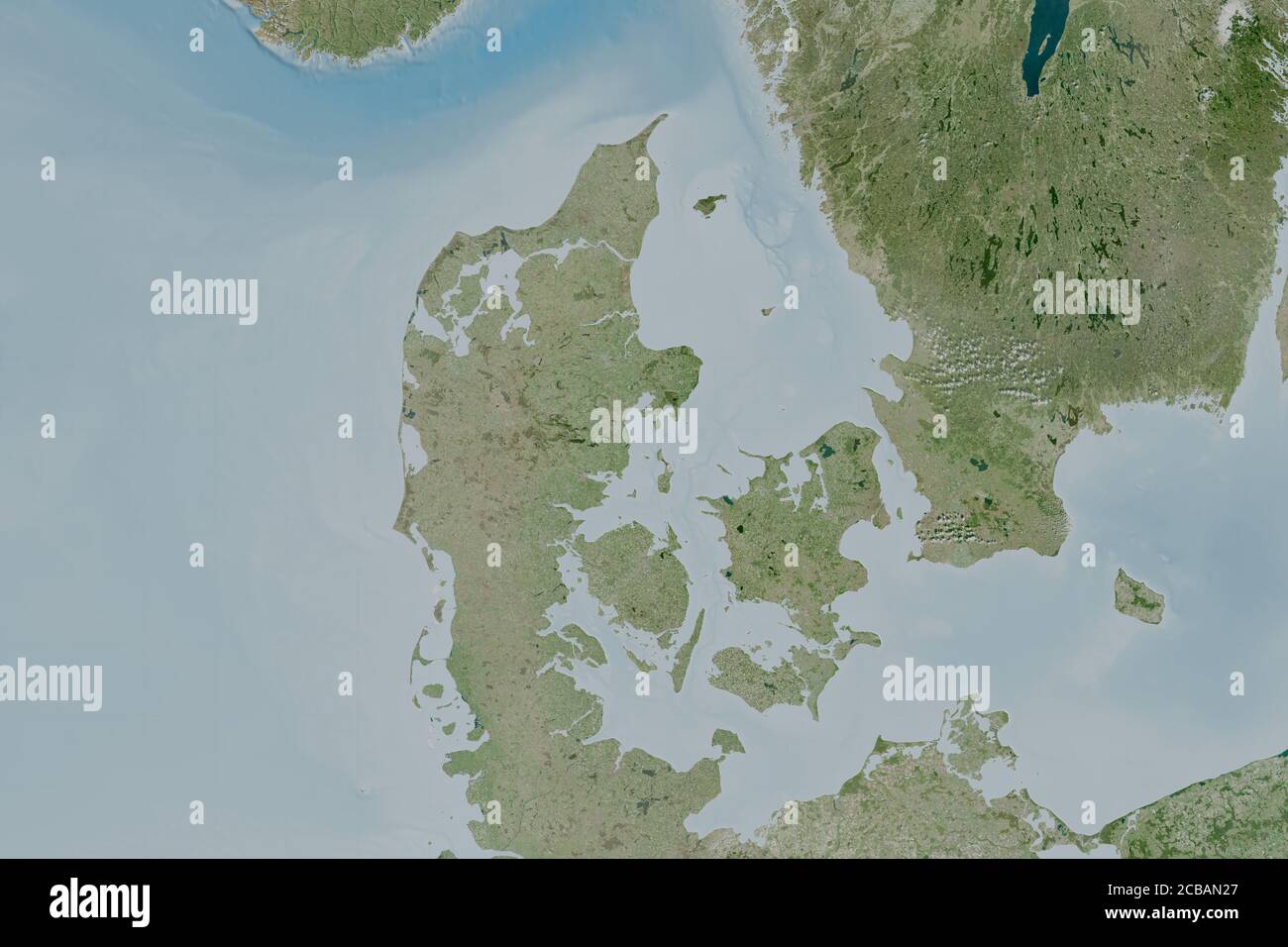 Extended area of Denmark. Satellite imagery. 3D rendering Stock Photo ... Extended area of Denmark. Satellite imagery. 3D rendering Stock Photo ...