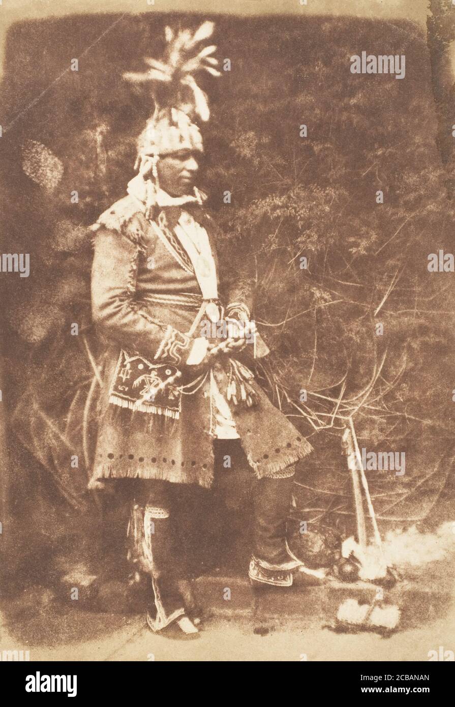 Kahkewaquonaby or Reverend Peter Jones, 1845 Stock Photo - Alamy