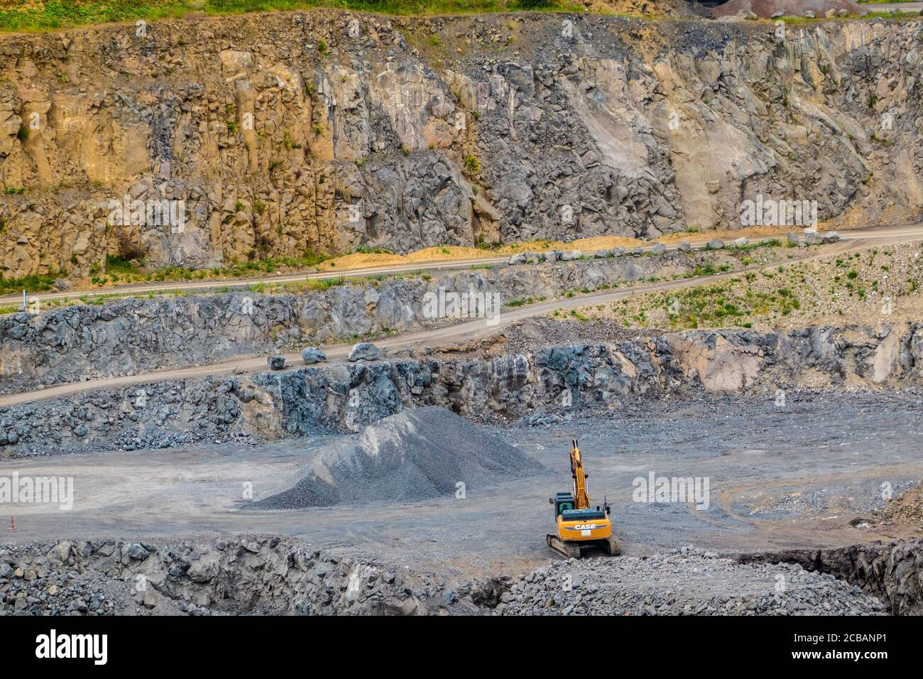 Quarry Basalt Quarry High Resolution Stock Photography and Images - Alamy