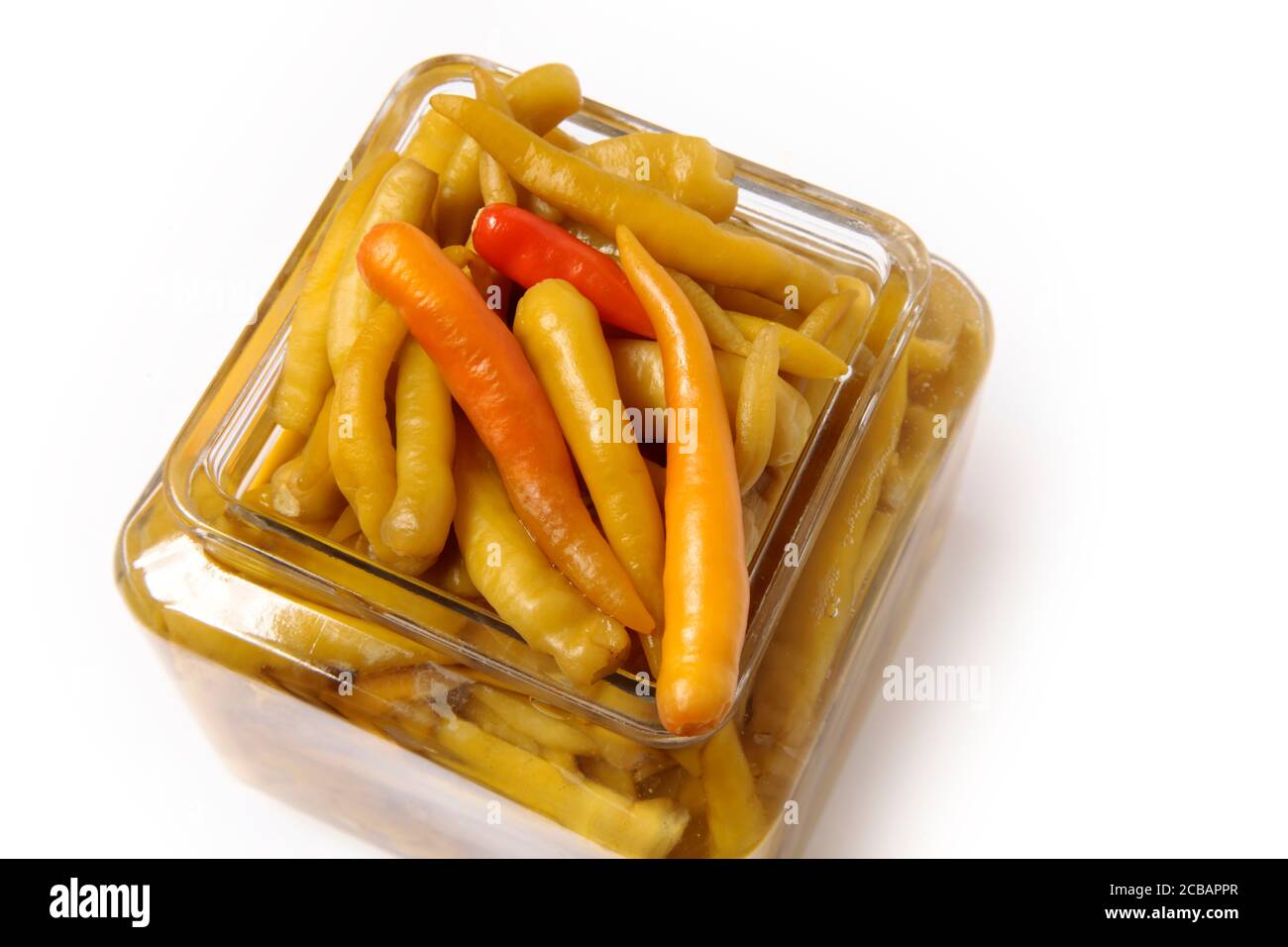 Traditional Pepper Pickle. Hot pepper pickle Stock Photo - Alamy