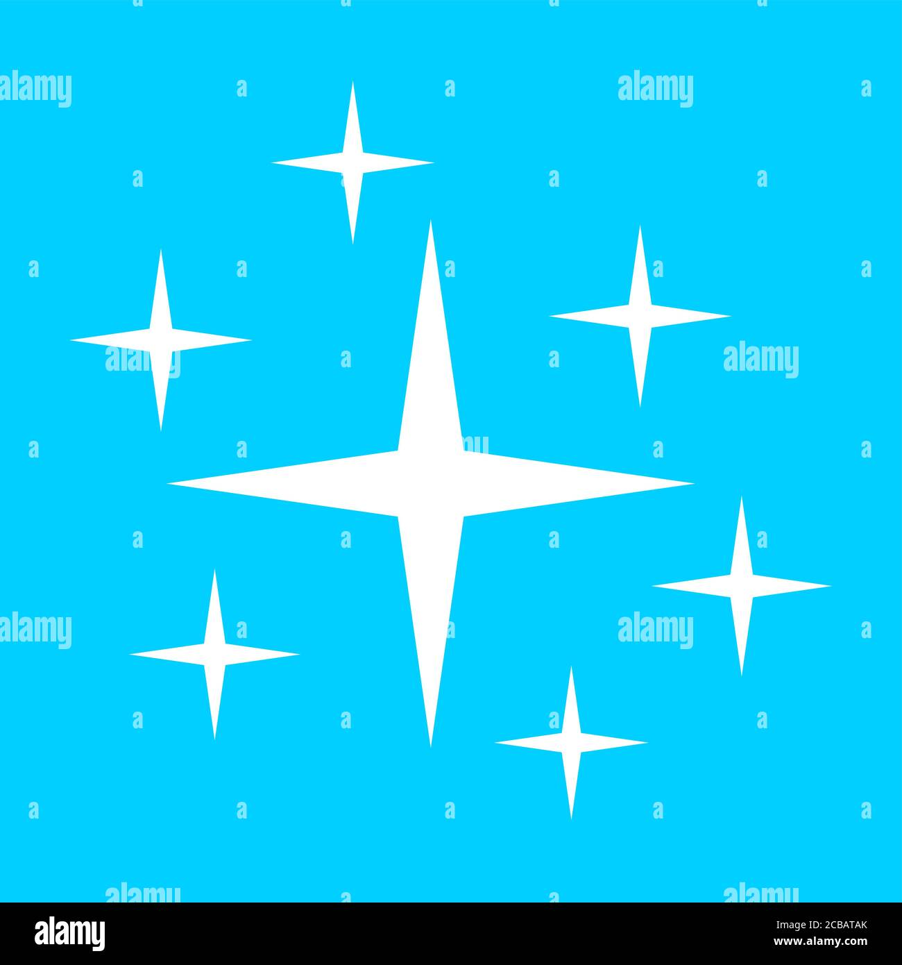 Clean star icon. Brilliance shine stars cleanliness symbol. Clean vector sign Stock Vector Image ...