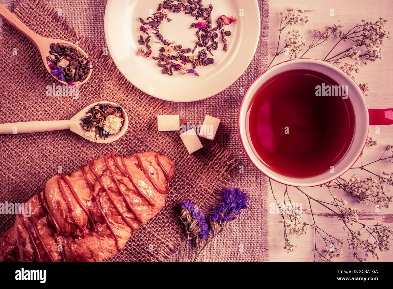 Time for cup of tea Stock Photo - Alamy