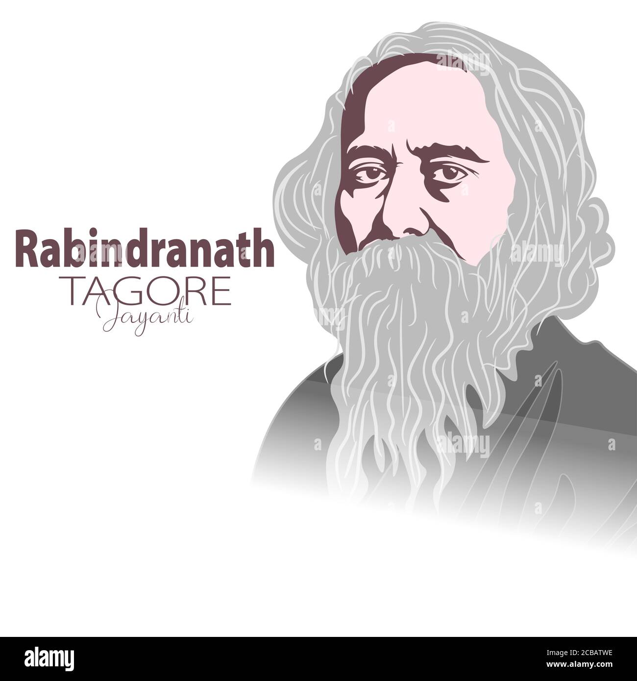 Rabindranath tagore young hi-res stock photography and images - Alamy