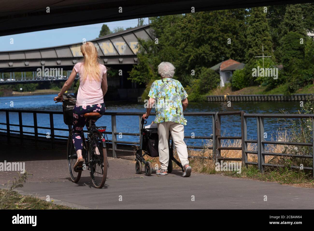 Rollator parking hi-res stock photography and images - Alamy