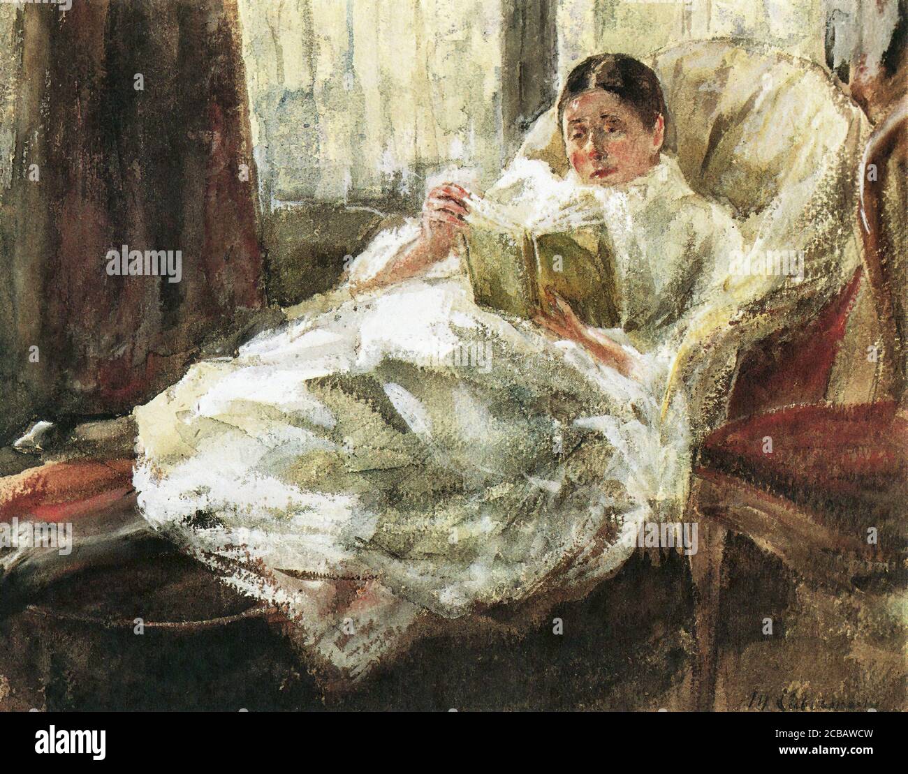 Lesende Frau High Resolution Stock Photography and Images - Alamy
