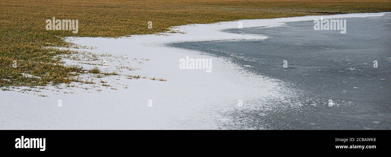 Freezing Puddle High Resolution Stock Photography and Images - Alamy