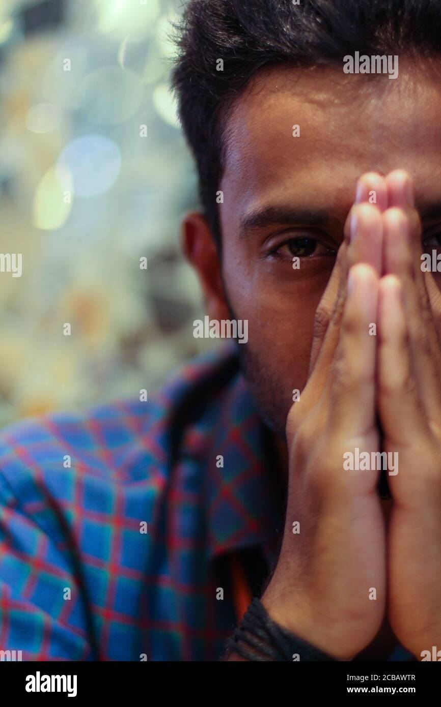 Namaste hands hi-res stock photography and images - Alamy
