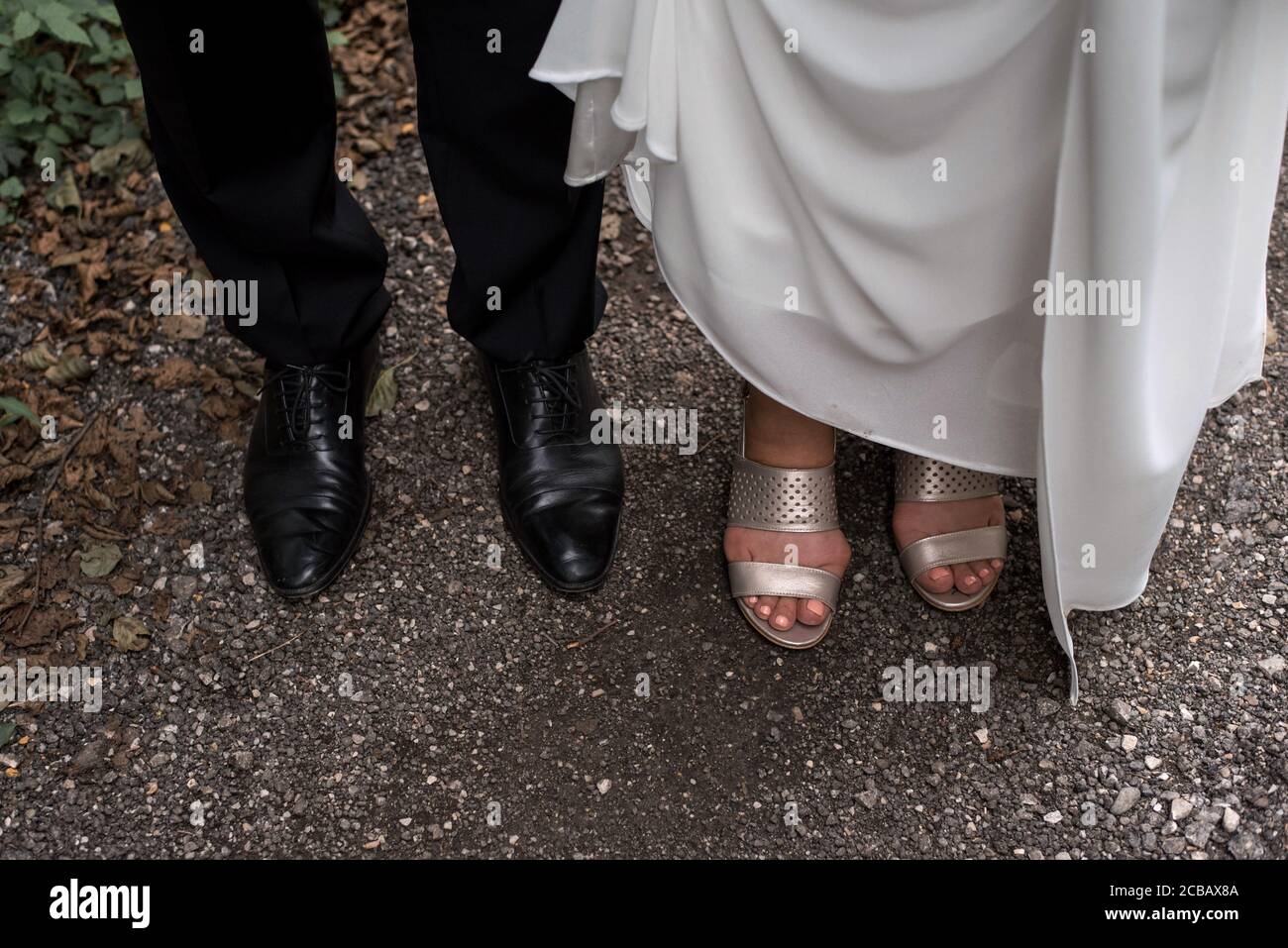 Top view preparation wedding ceremony hi-res stock photography and ...