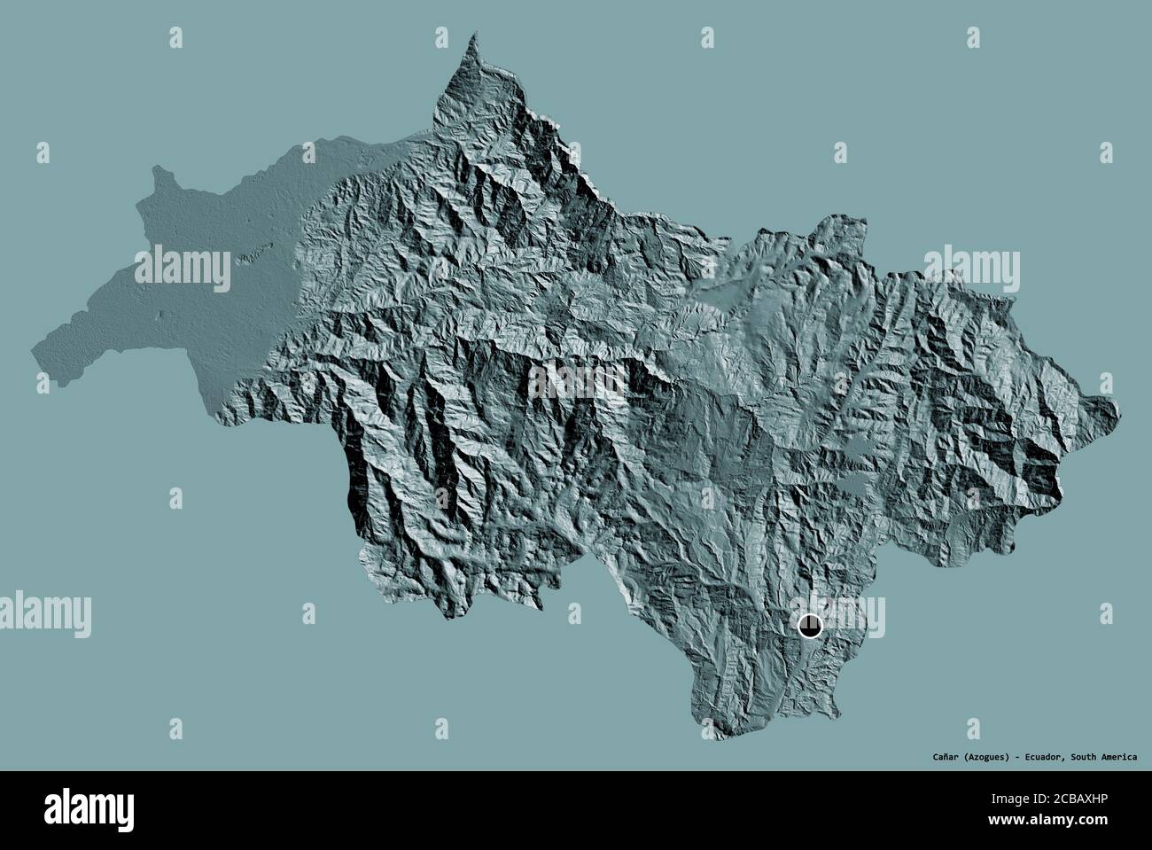 Cañar ecuador map hi-res stock photography and images - Alamy