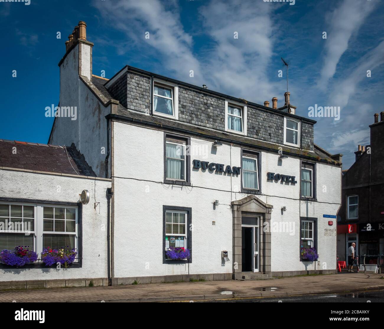 The Buchan Hotel in the centre of the town of Ellon lying on the River ...