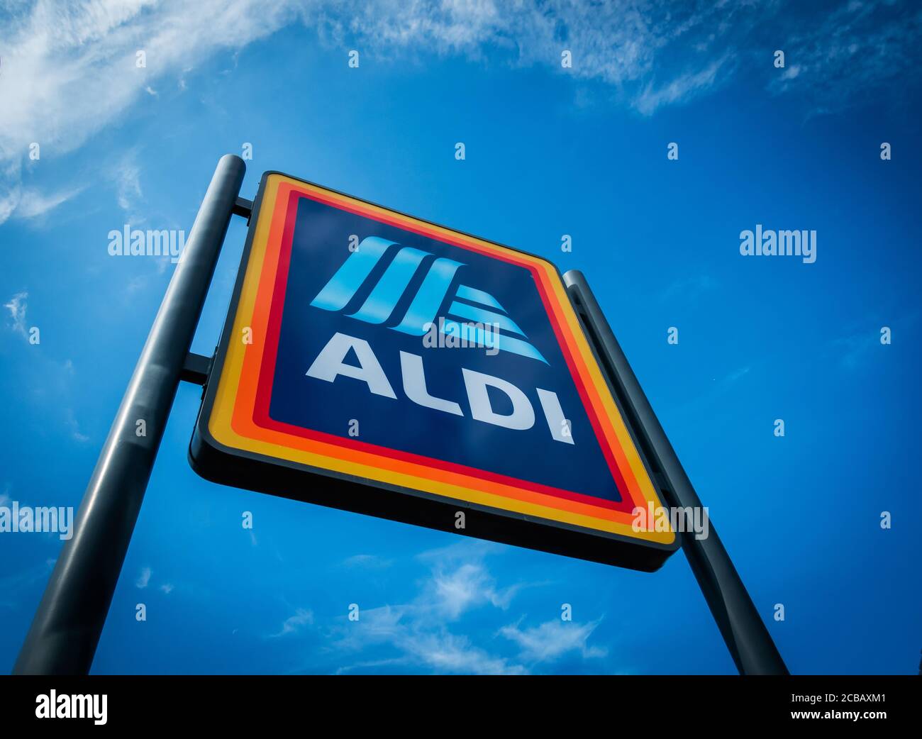 Aldi Supermarket Store Sign High Resolution Stock Photography and ...