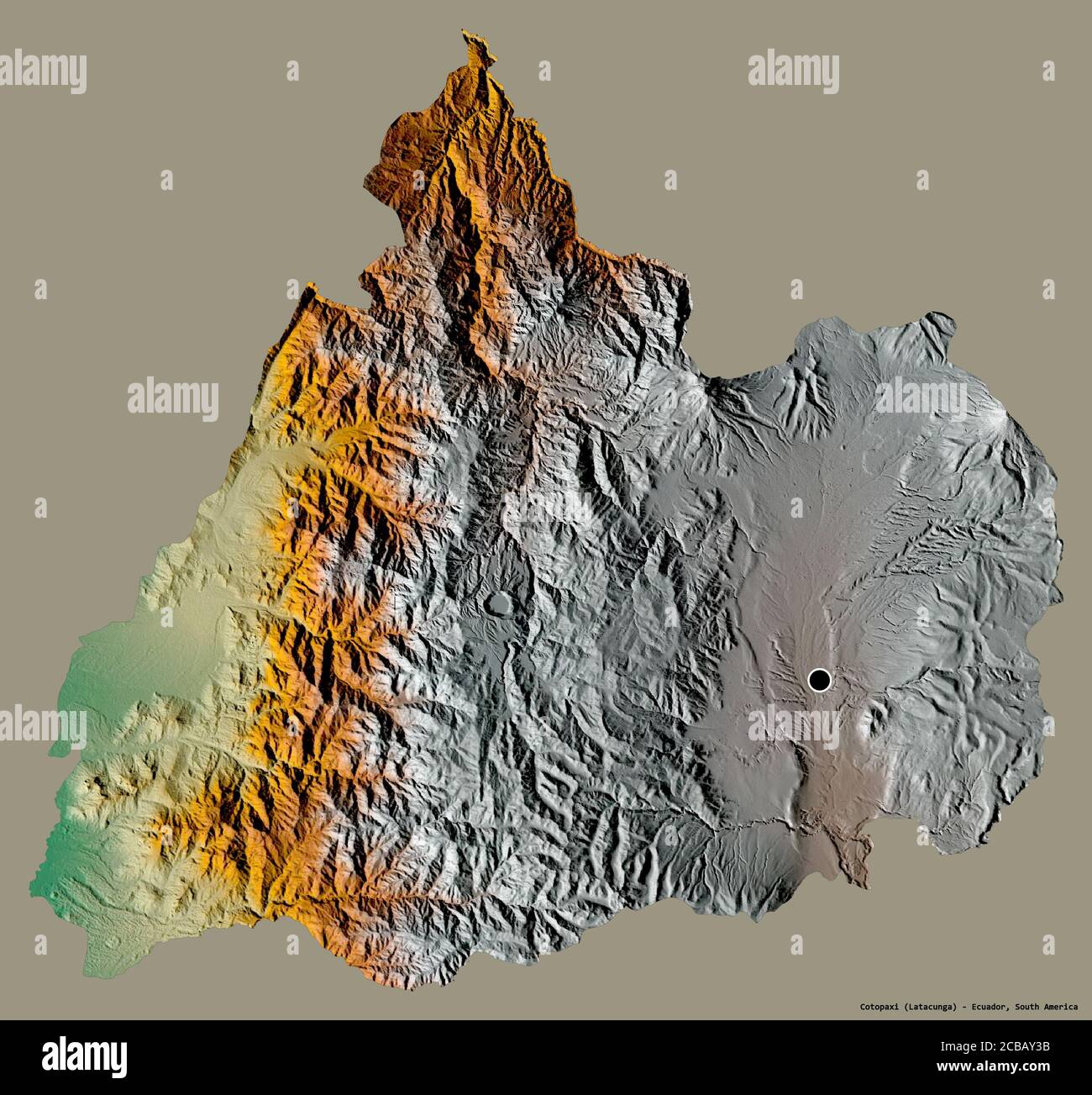 Cotopaxi National Park Map