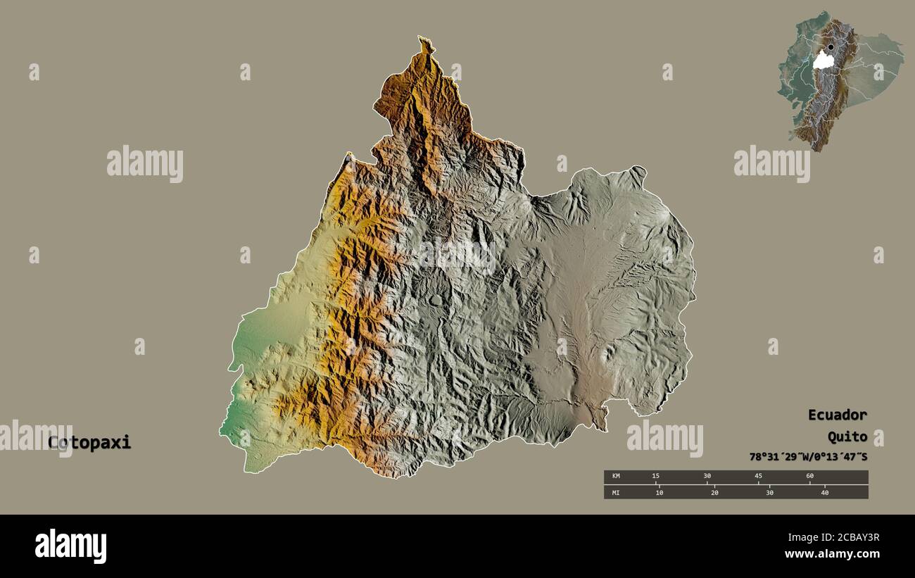 Cotopaxi National Park Map