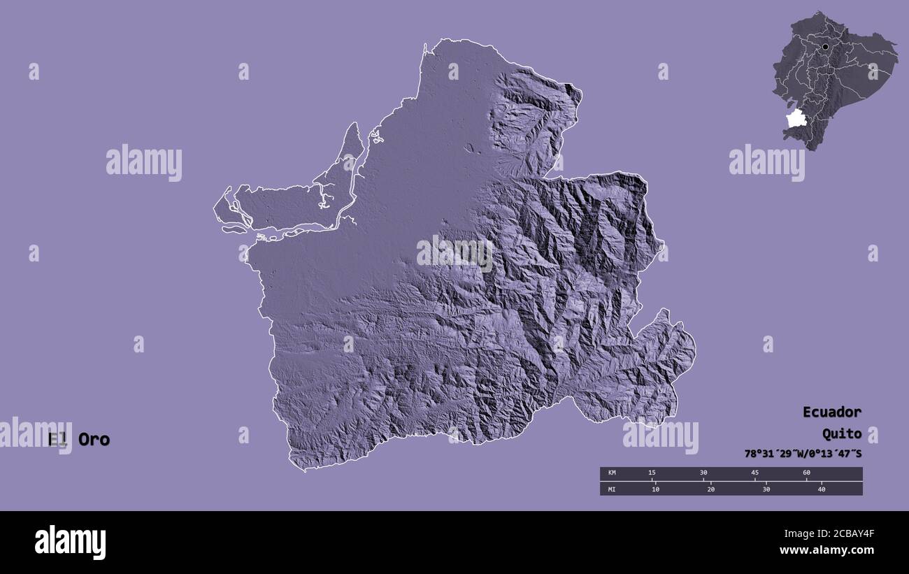 Machala map hi-res stock photography and images - Alamy