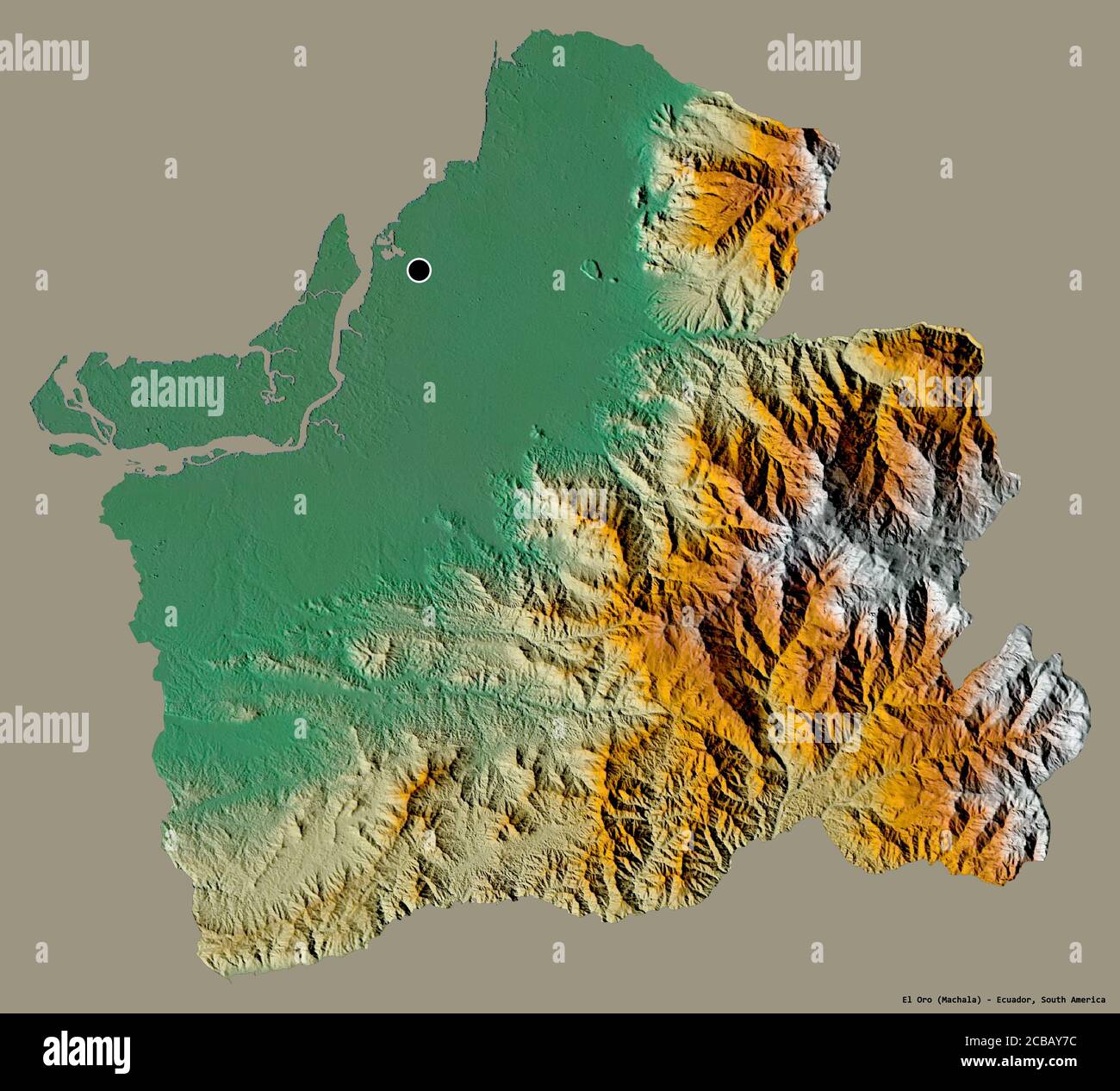Machala map hi-res stock photography and images - Alamy
