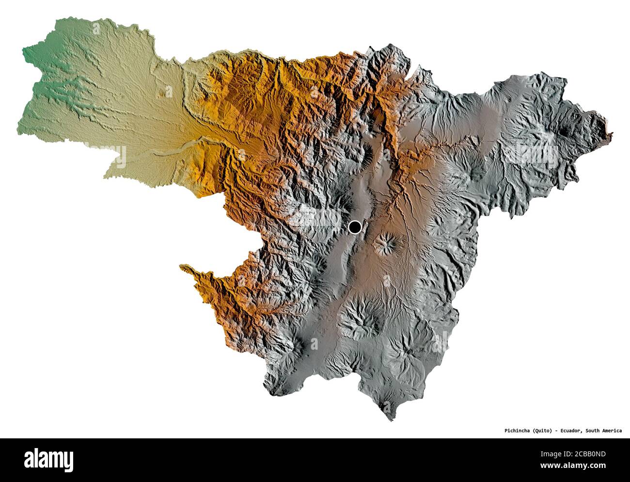 Map of ecuador pichincha hi-res stock photography and images - Alamy