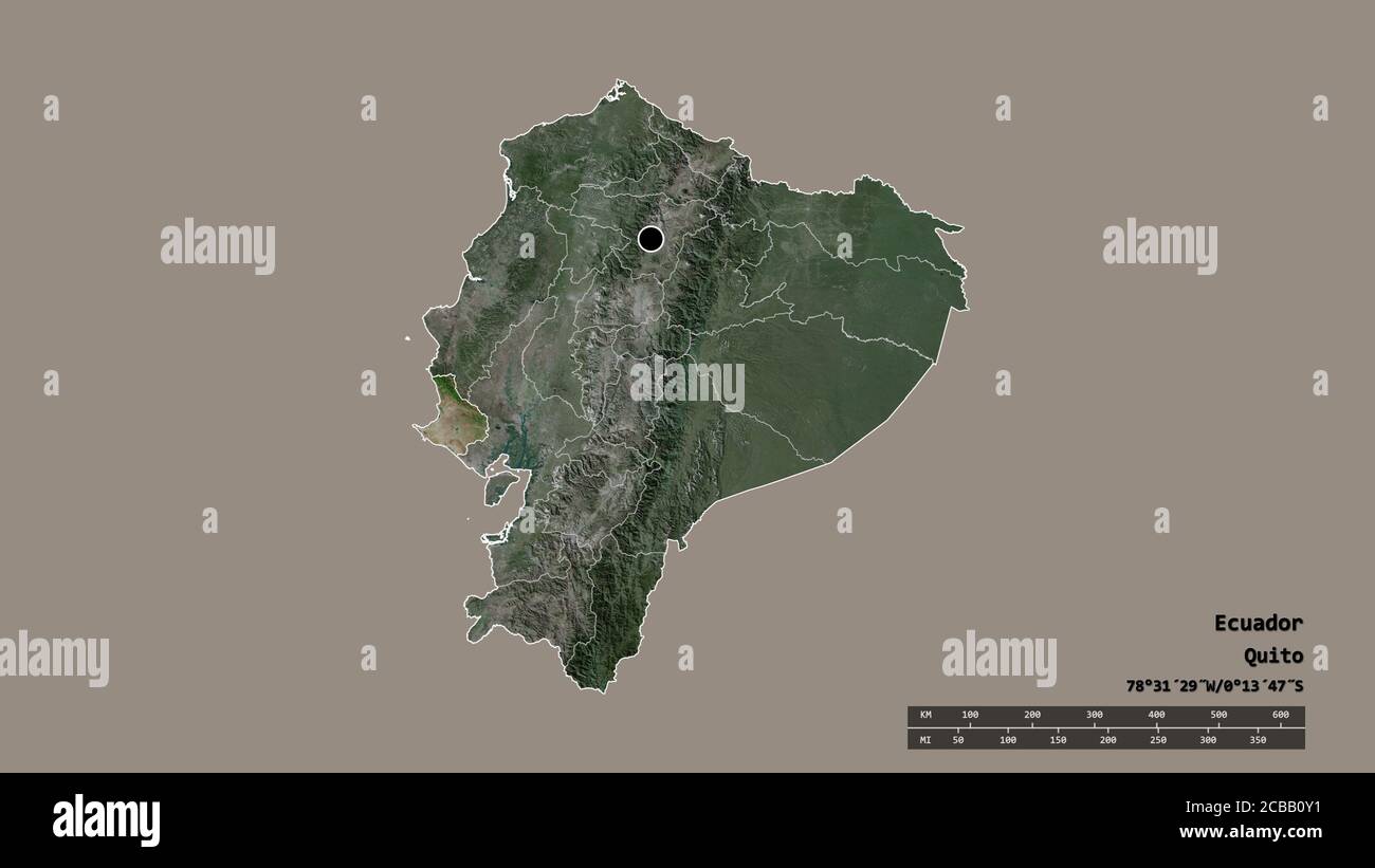 Map of ecuador santa elena hi-res stock photography and images - Alamy