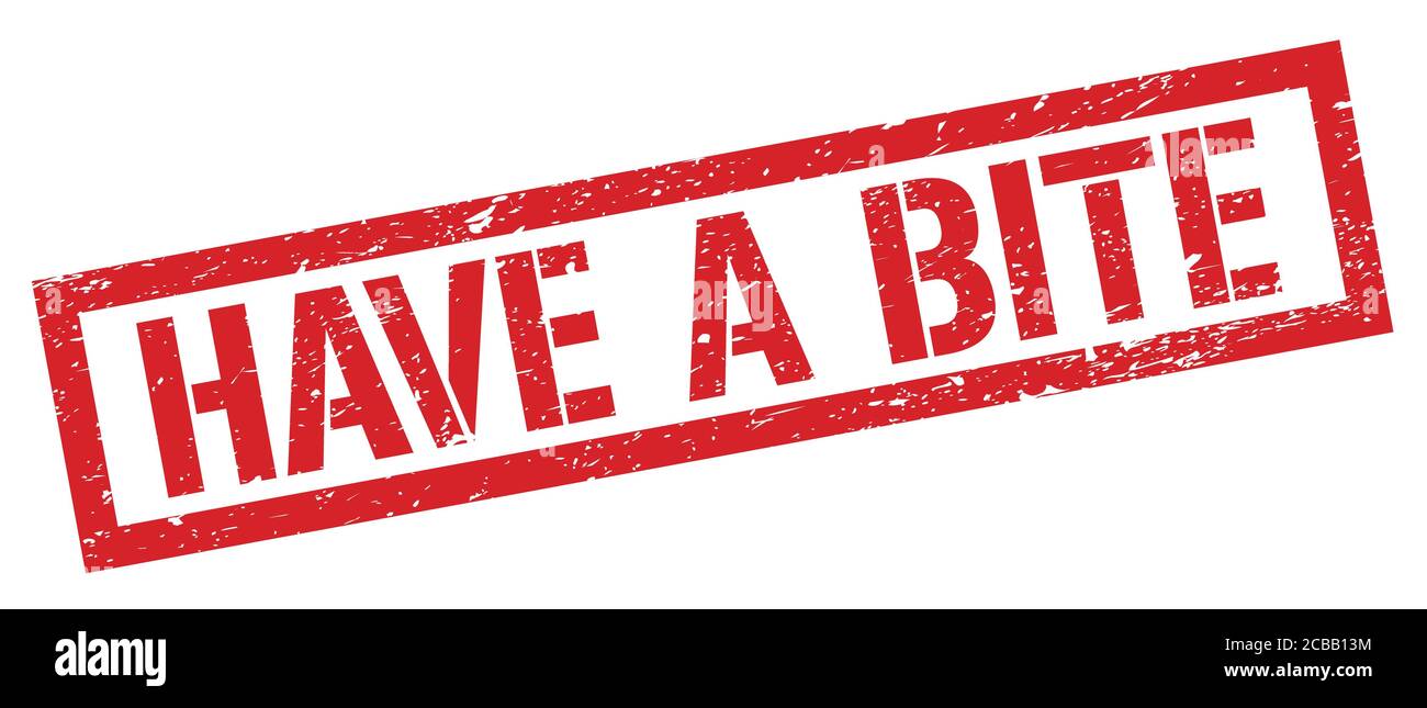Have a bite stamp hi-res stock photography and images - Alamy