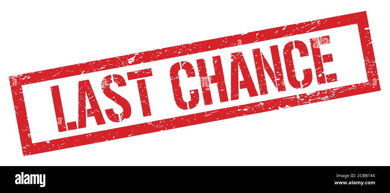 Last chance stamp hi-res stock photography and images - Alamy