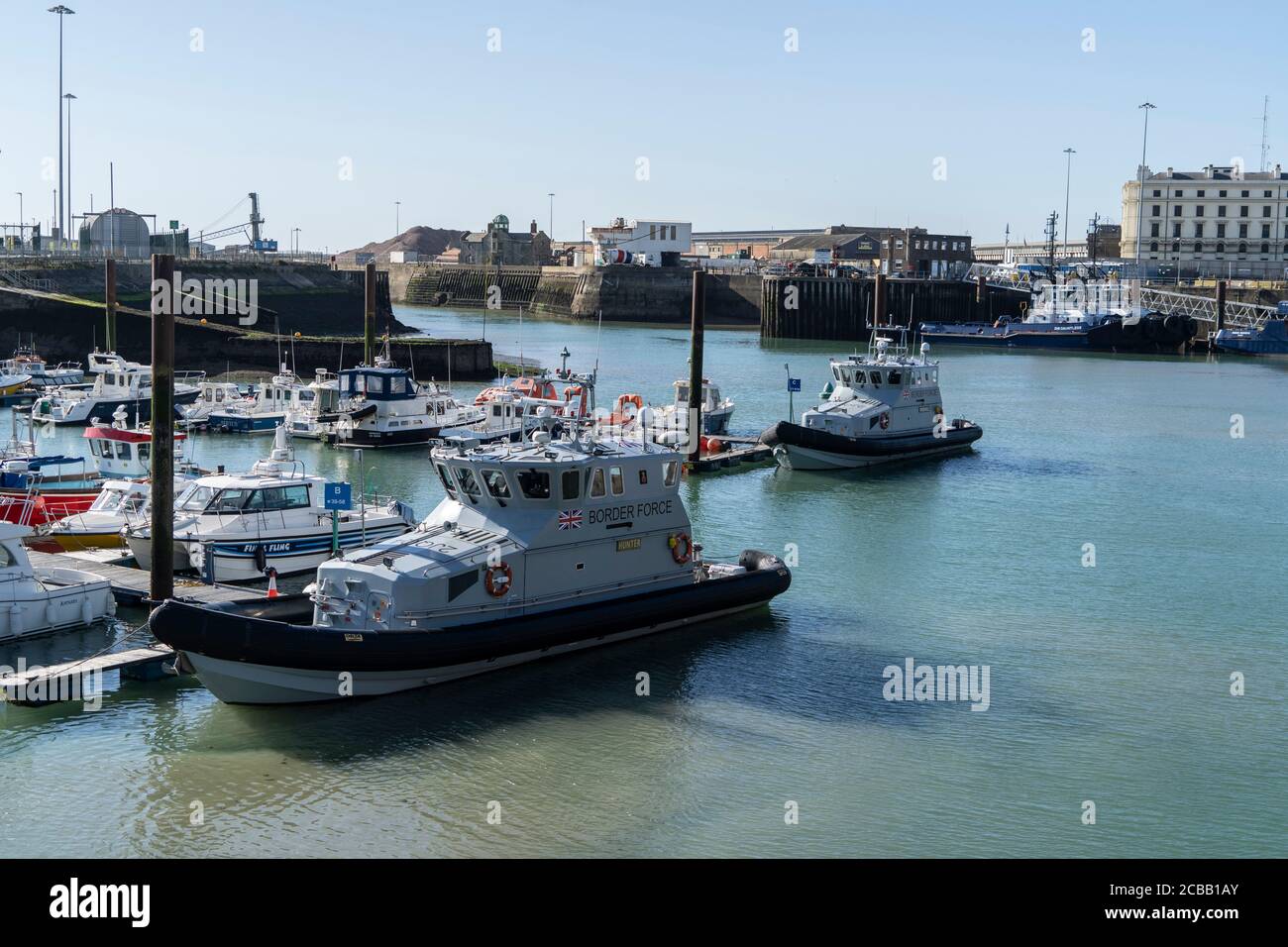 Border force boats hi-res stock photography and images - Alamy