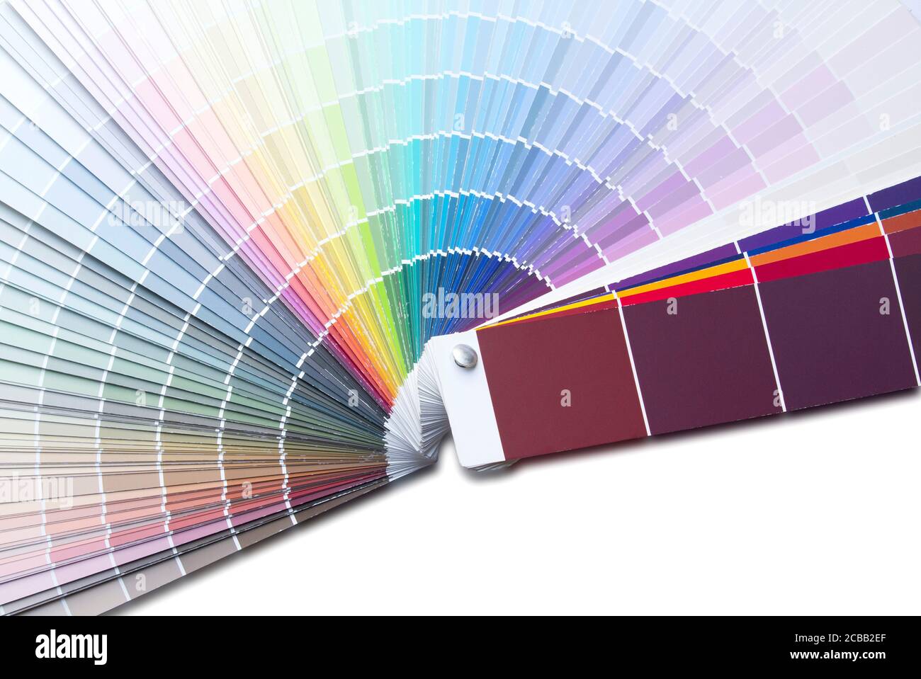 Color palette guide Stock Photo - Alamy