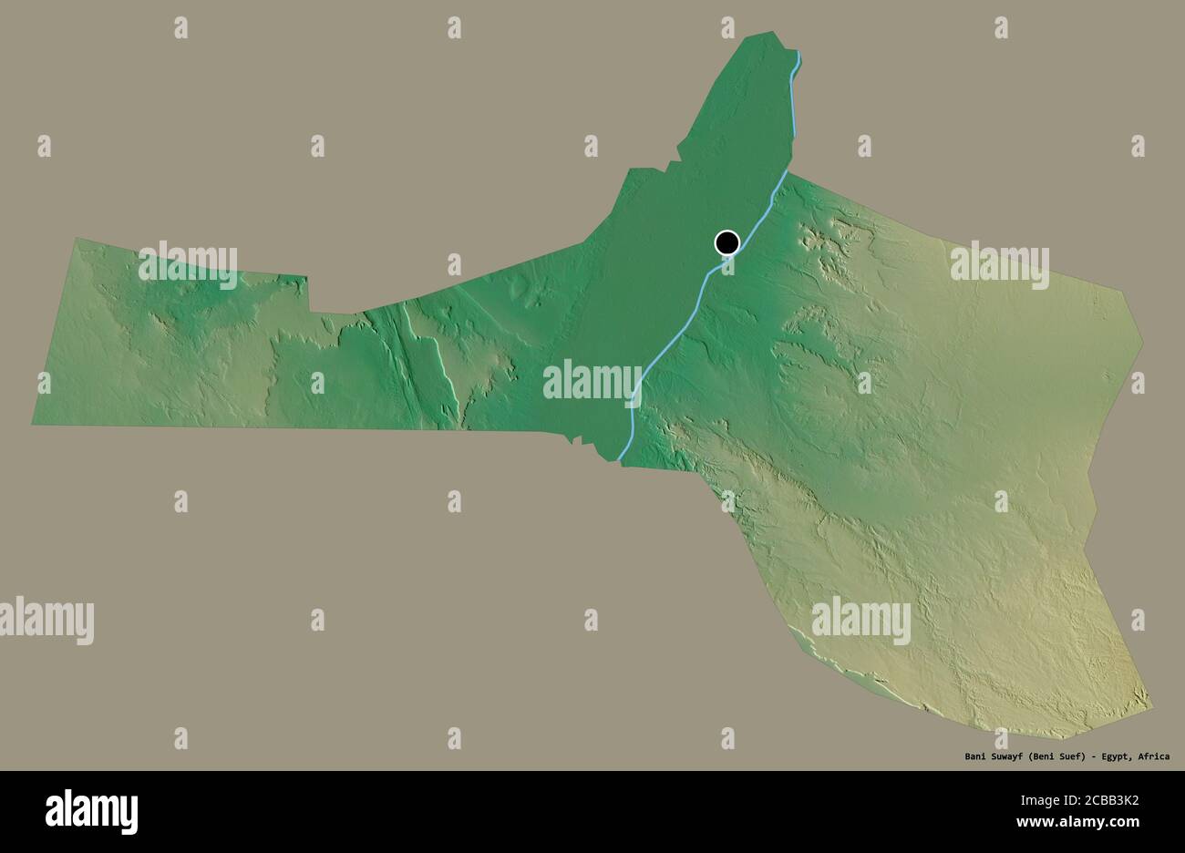 Map of bani suwayf hi-res stock photography and images - Alamy