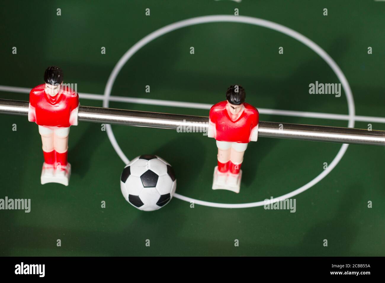 Table soccer game Stock Photo - Alamy