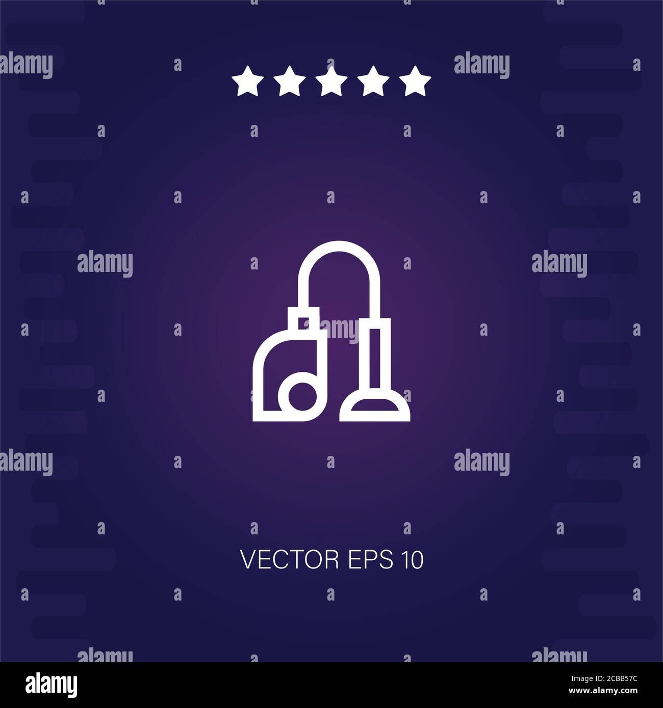 hoover vector icon modern illustration Stock Vector Image & Art - Alamy