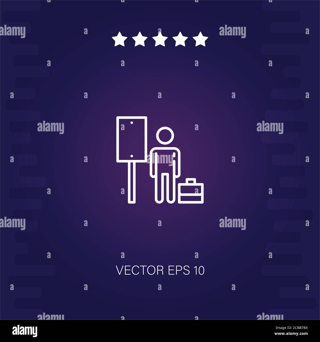 strike vector icon modern illustration Stock Vector Image & Art - Alamy