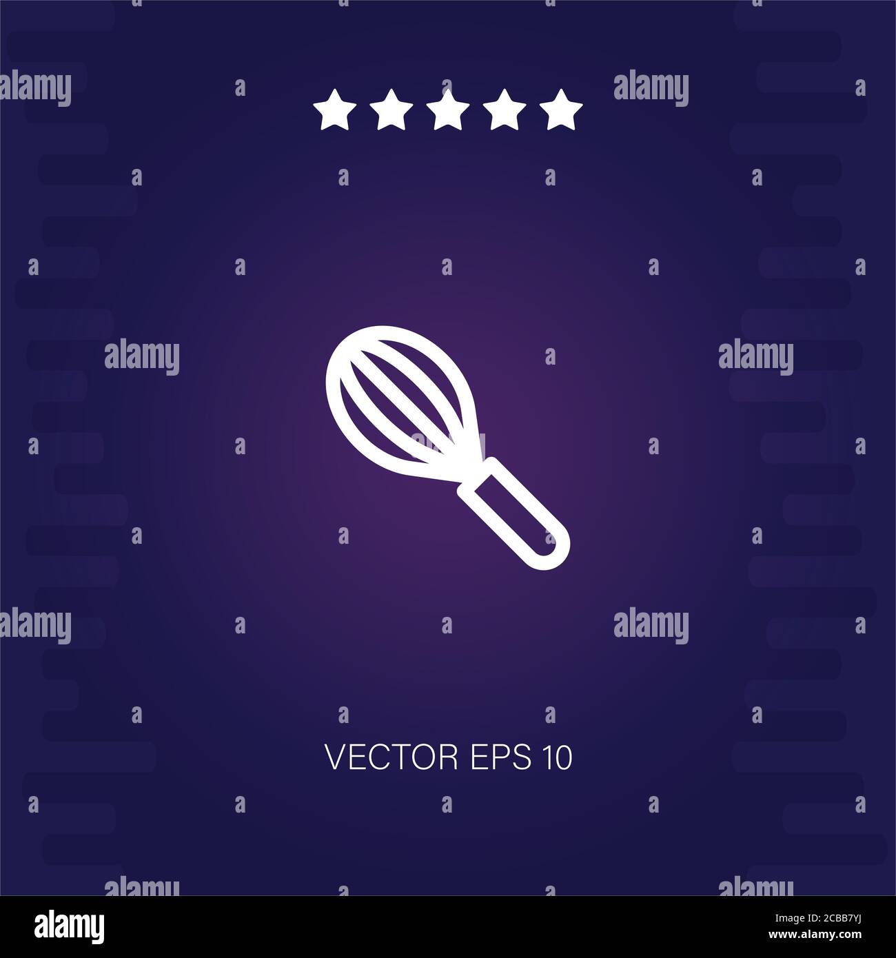 whisk vector icon modern illustration Stock Vector Image & Art - Alamy