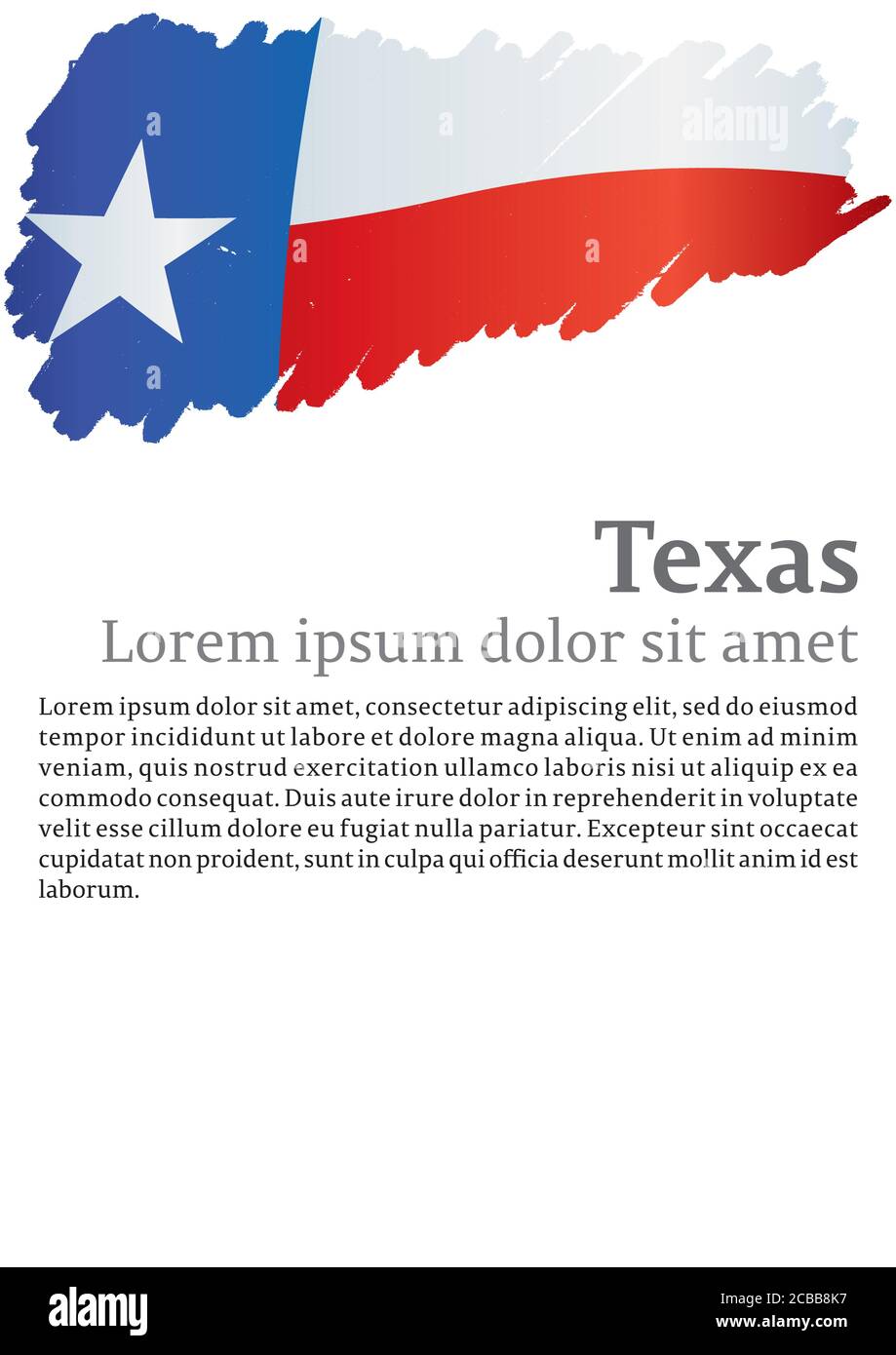 Flag of Texas, United States of America Stock Vector Image & Art - Alamy