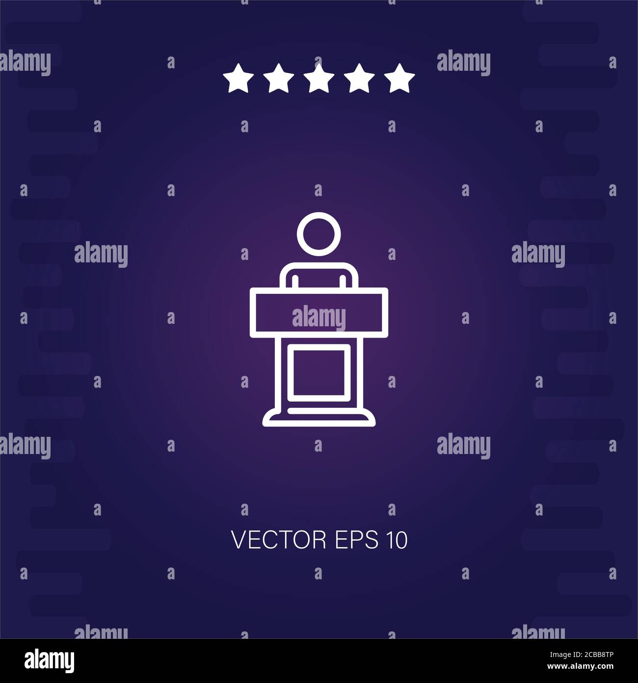 speech vector icon modern illustration Stock Vector Image & Art - Alamy