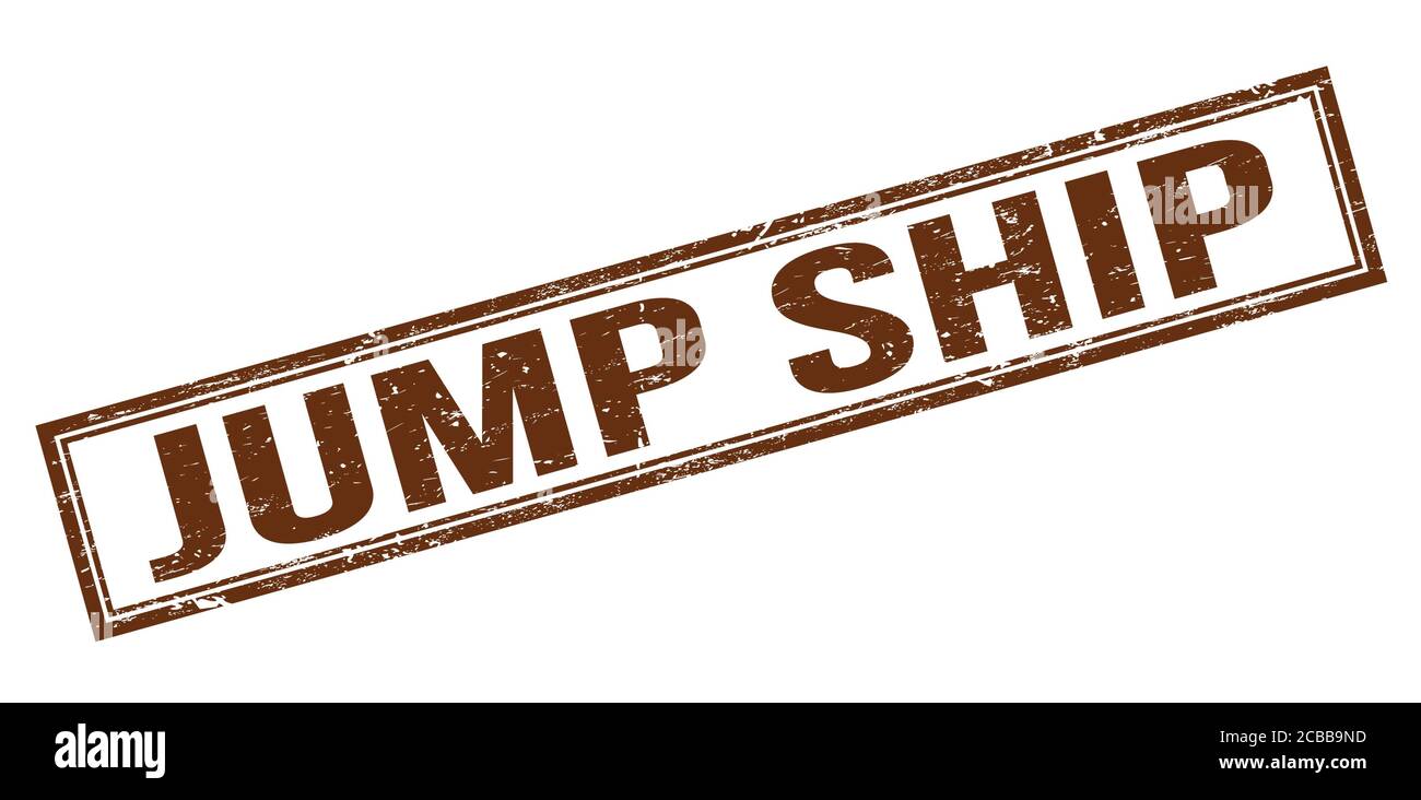 Jump ship word hi-res stock photography and images - Alamy