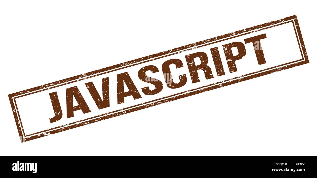 Javascript Stamp High Resolution Stock Photography and Images - Alamy