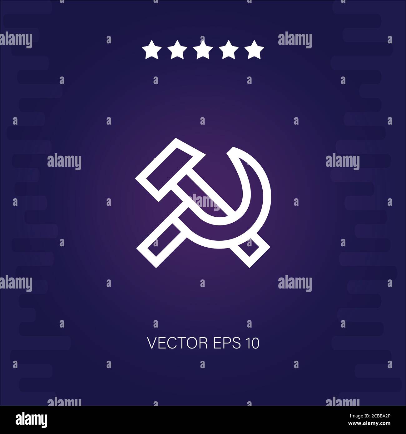 communism vector icon modern illustration Stock Vector Image & Art - Alamy