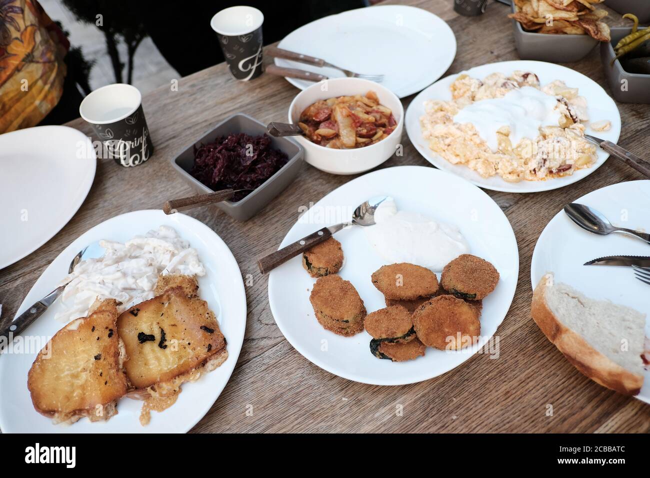 travel in Hungary Budapest food Belvarosi Disznotoros Stock Photo - Alamy