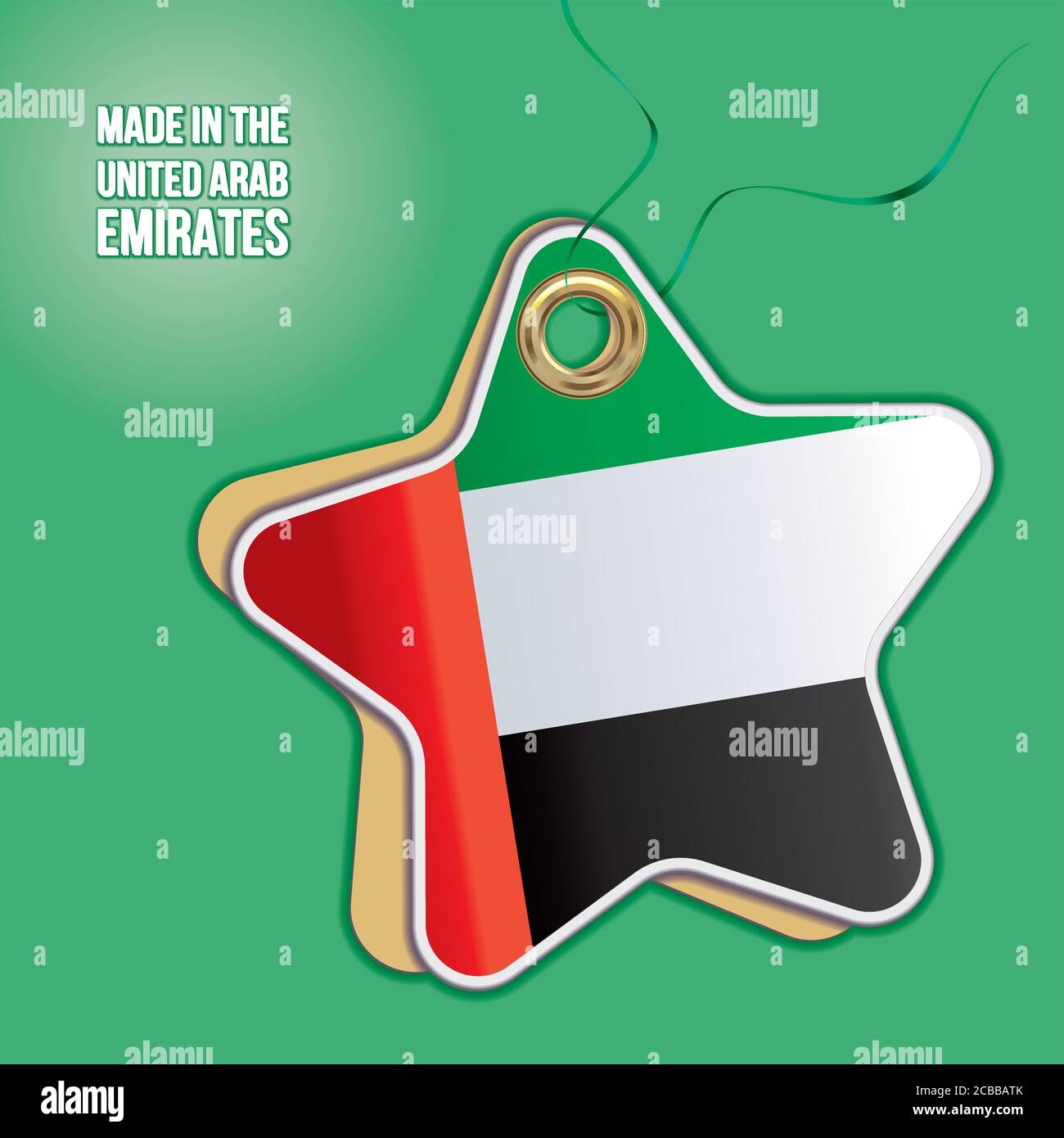 Uae country flag in Stock Vector Images - Alamy