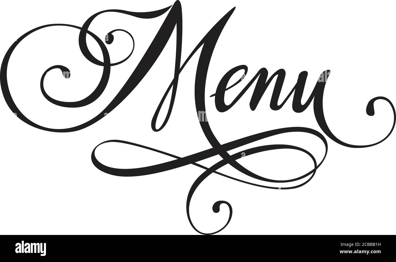 Custom calligraphy text Stock Vector Image & Art - Alamy