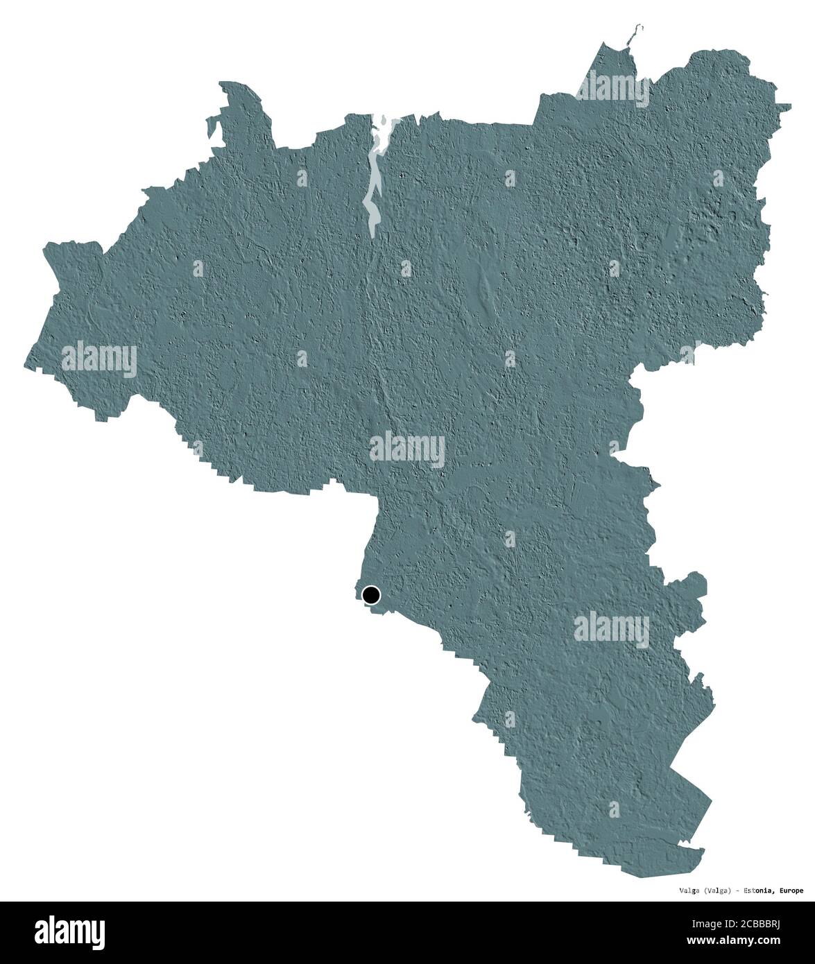 Valga estonia europe map Cut Out Stock Images & Pictures - Alamy