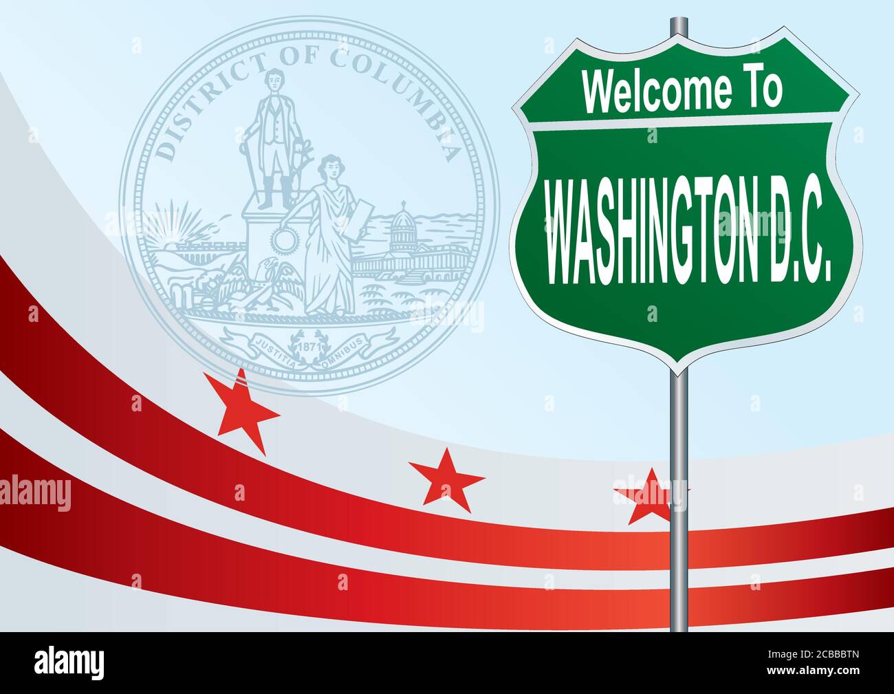 Welcome to washington Stock Vector Images - Alamy