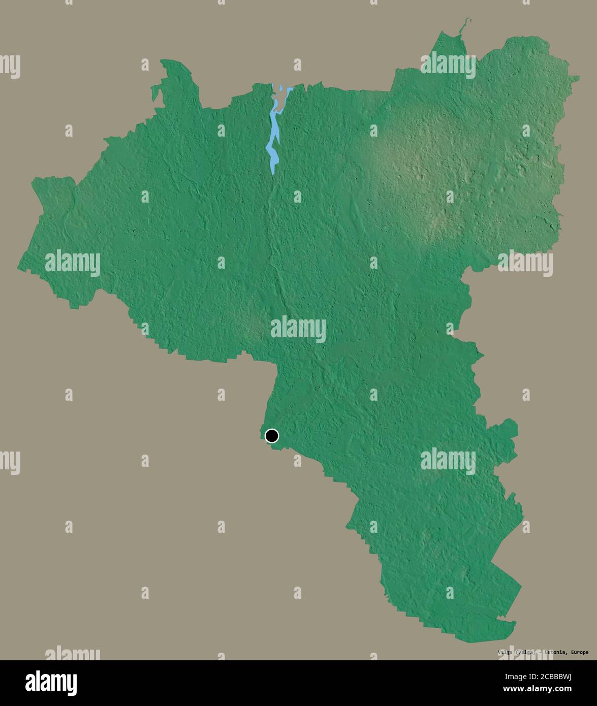 Estonia relief map hi-res stock photography and images - Alamy