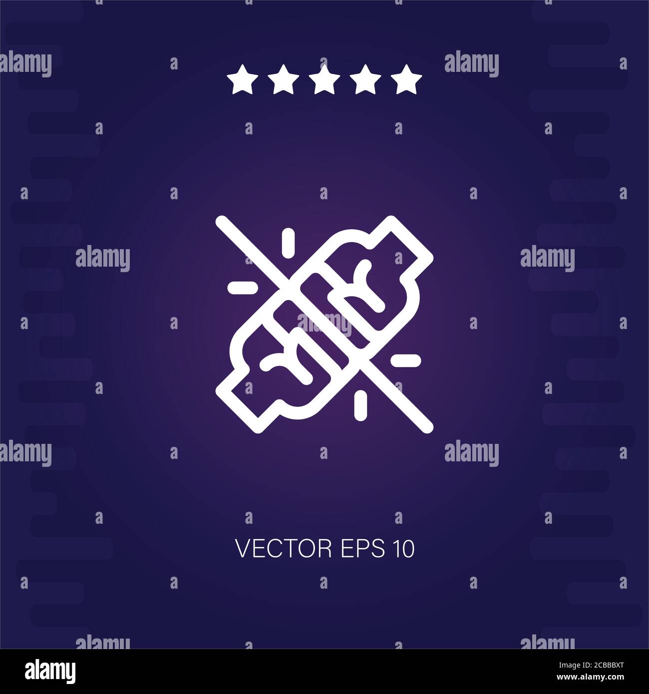 fight vector icon modern illustration Stock Vector Image & Art - Alamy