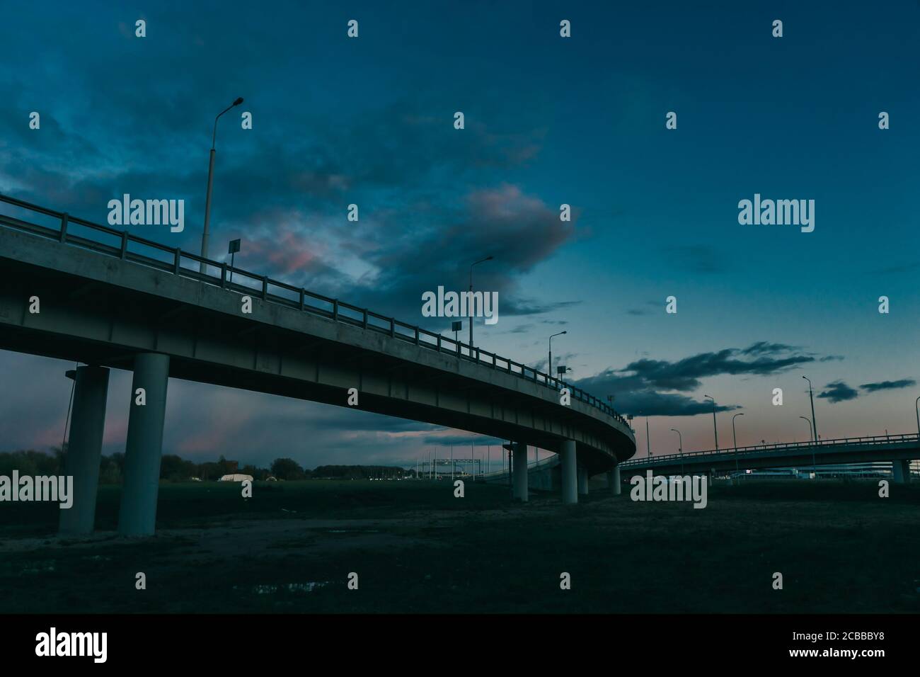 Exit from motorway hi-res stock photography and images - Alamy