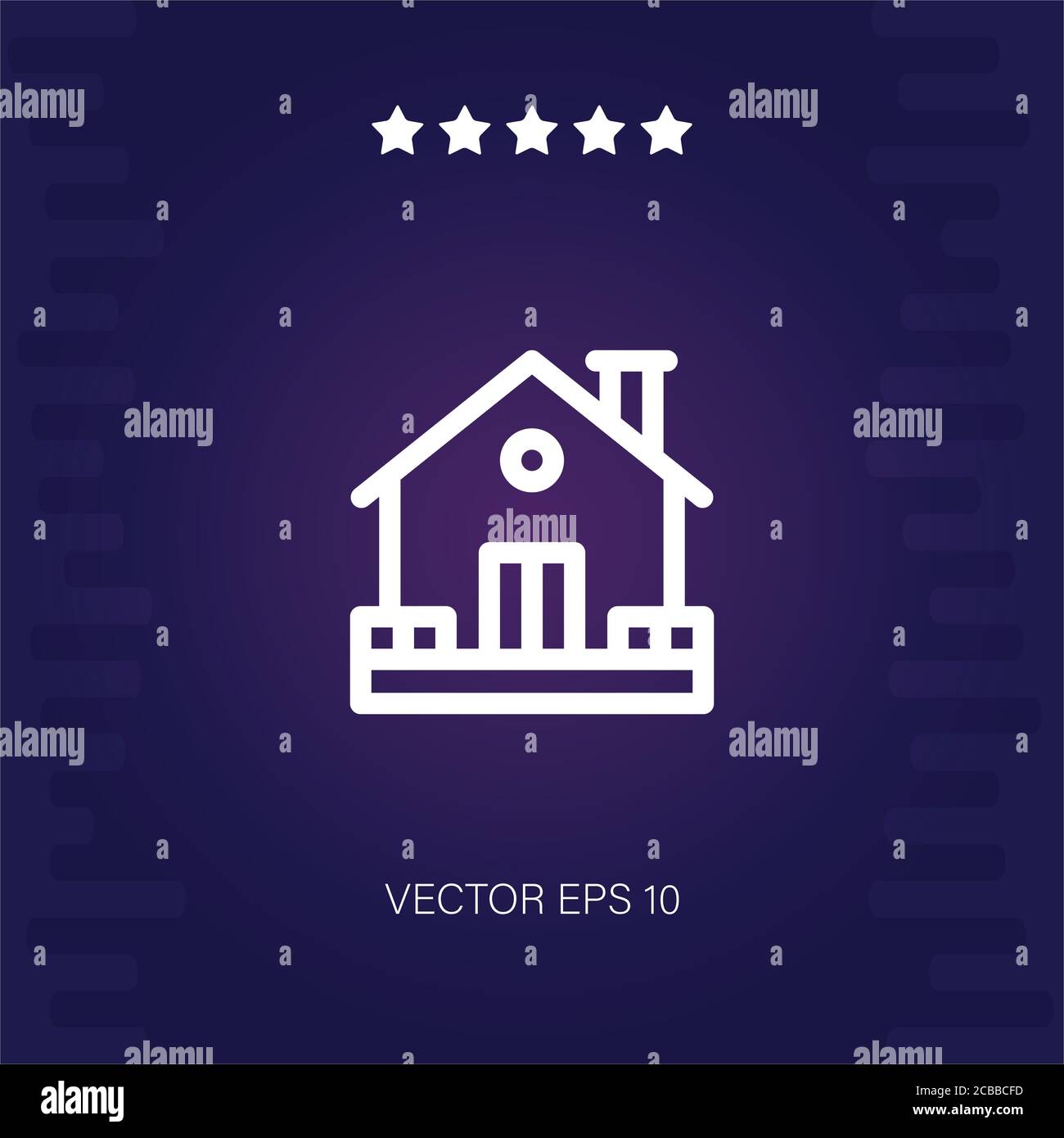house vector icon modern illustration Stock Vector Image & Art - Alamy