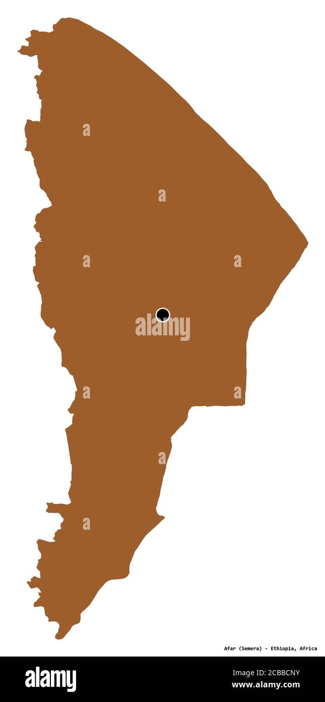 Afar region map hi-res stock photography and images - Alamy