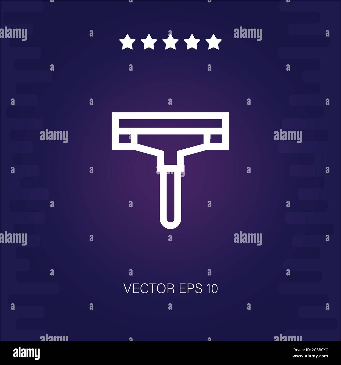 wiper vector icon modern illustration Stock Vector Image & Art - Alamy